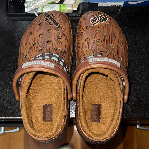 CROCS | Shoes | Crocs Brown Furry Character Clogs | Poshmark
